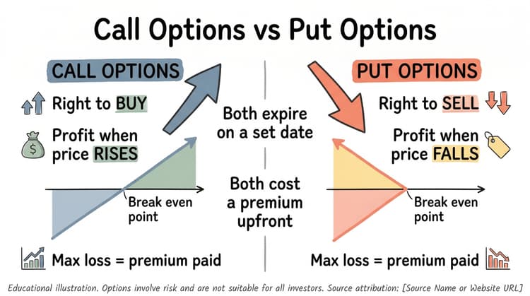 Call vs Put Options: Difference with Examples | StockCram