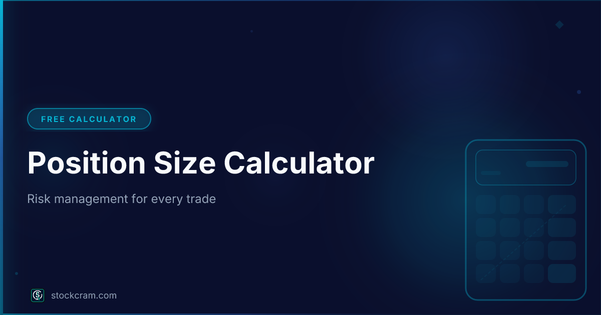 Free Position Size Calculator | StockCram